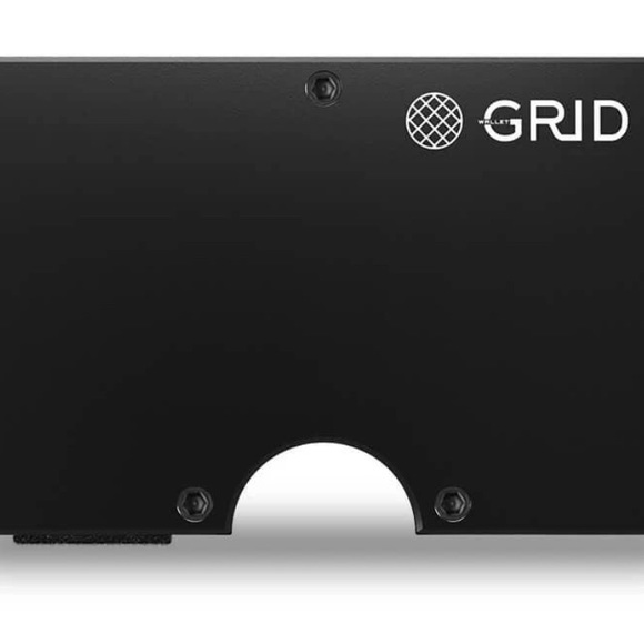 Grid | Accessories | Grid Wallet Black Aluminum | Poshmark
